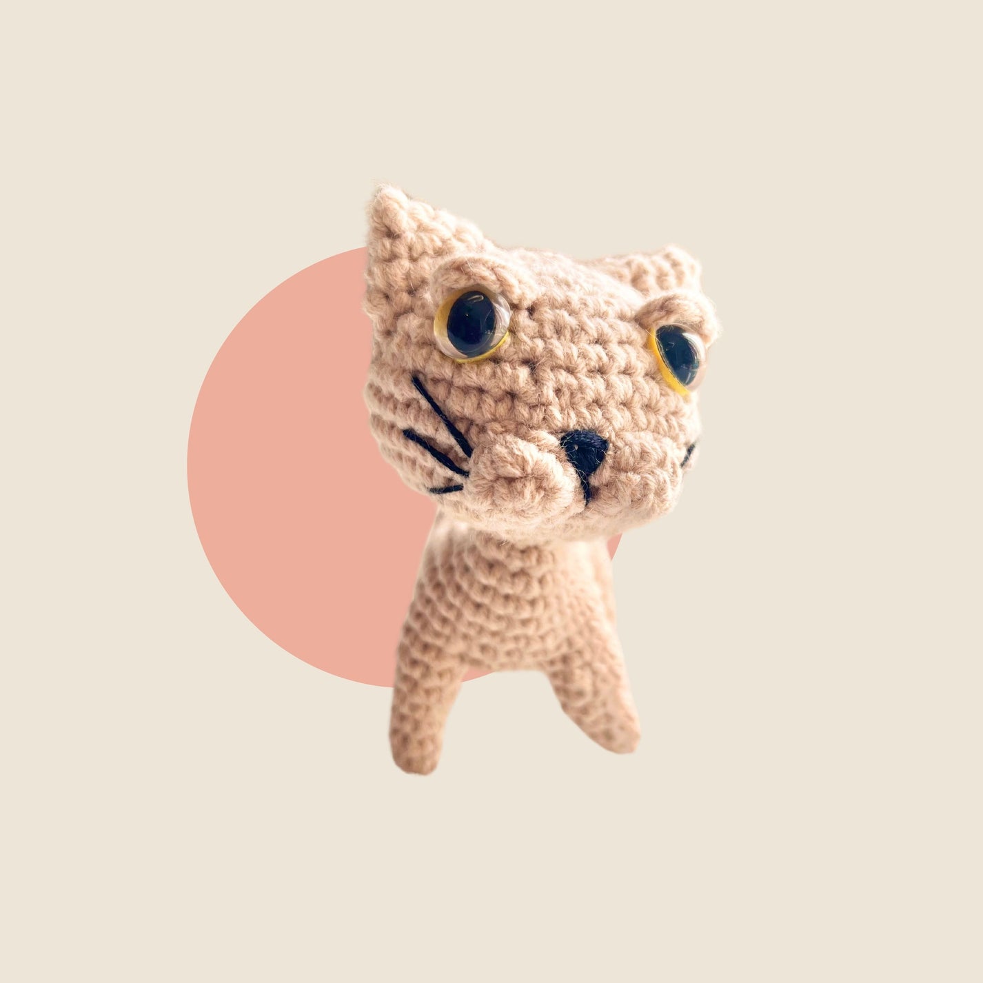 Cat Crochet Pattern – 3 Stitches