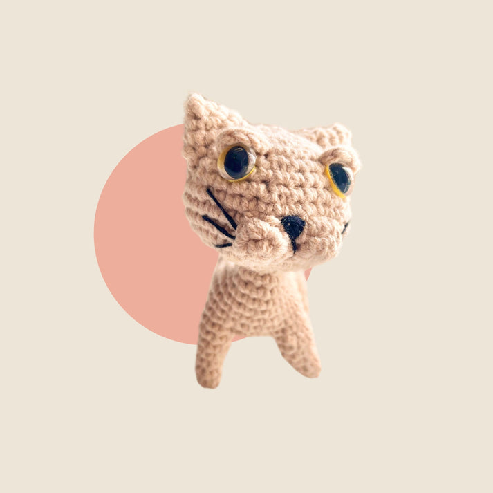 Cat Crochet Pattern – 3 Stitches