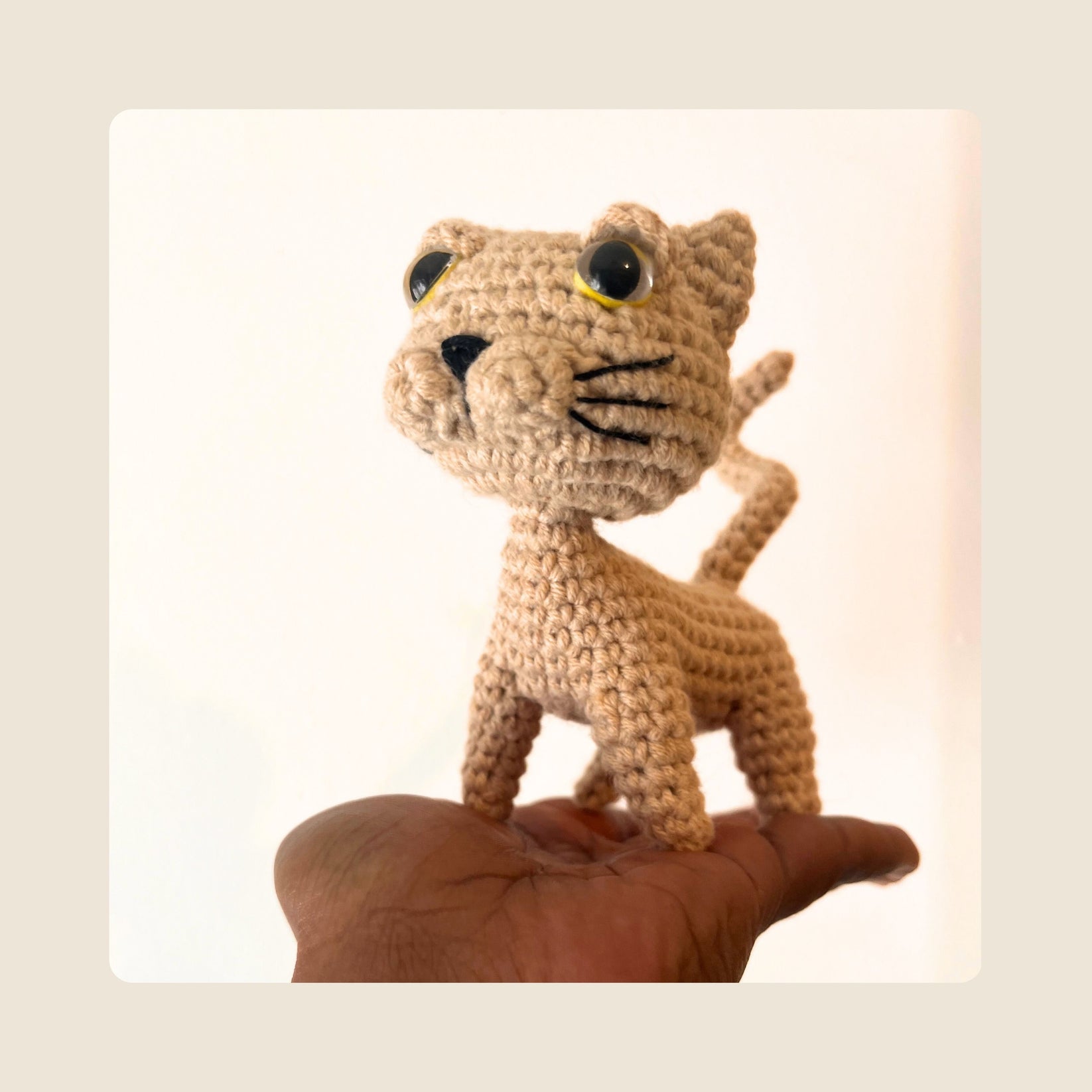 Cat Crochet Pattern – 3 Stitches