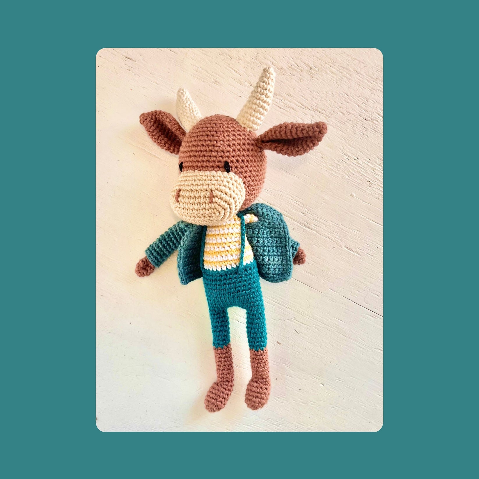 Bull Crochet Pattern – 3 Stitches