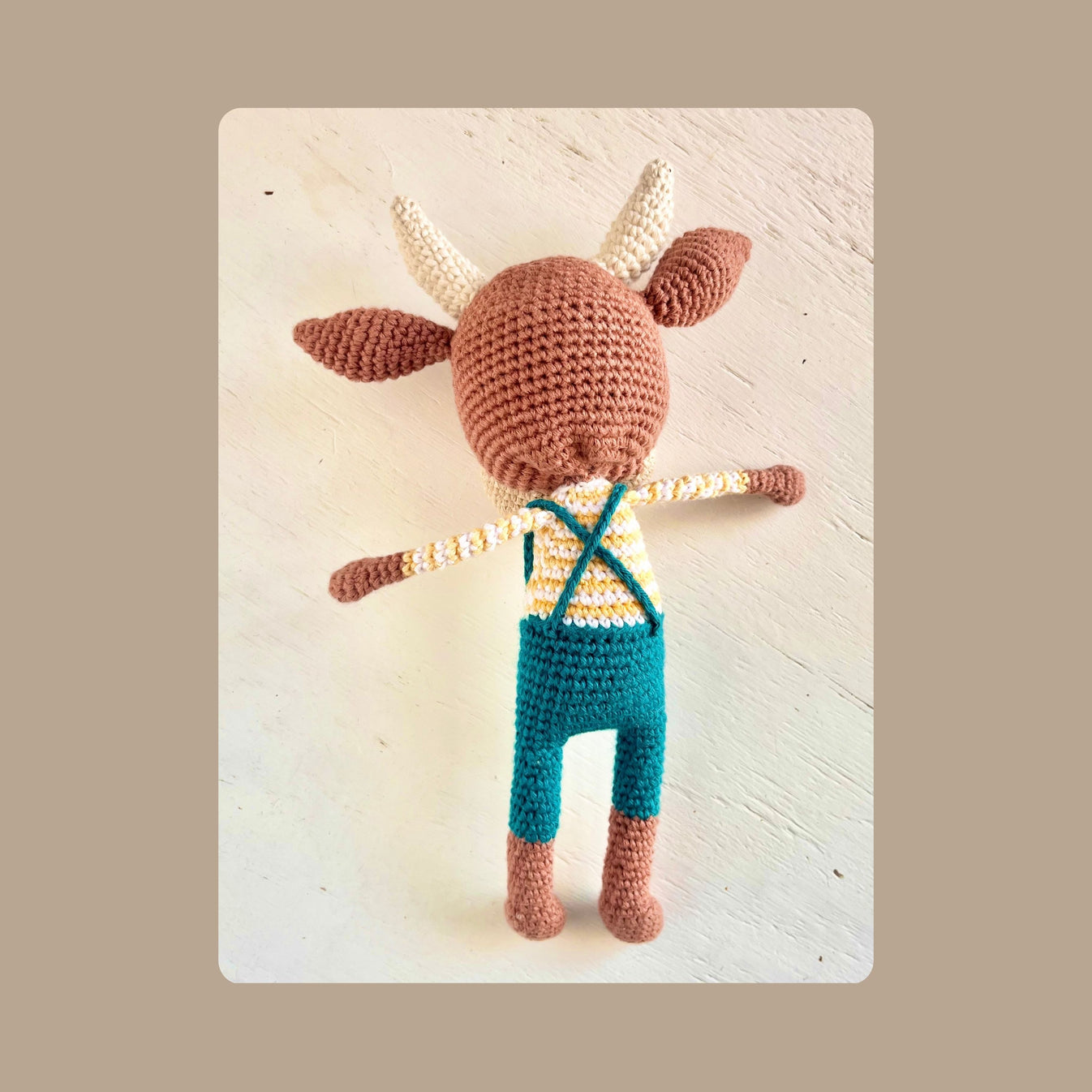 Bull Crochet Pattern – 3 Stitches