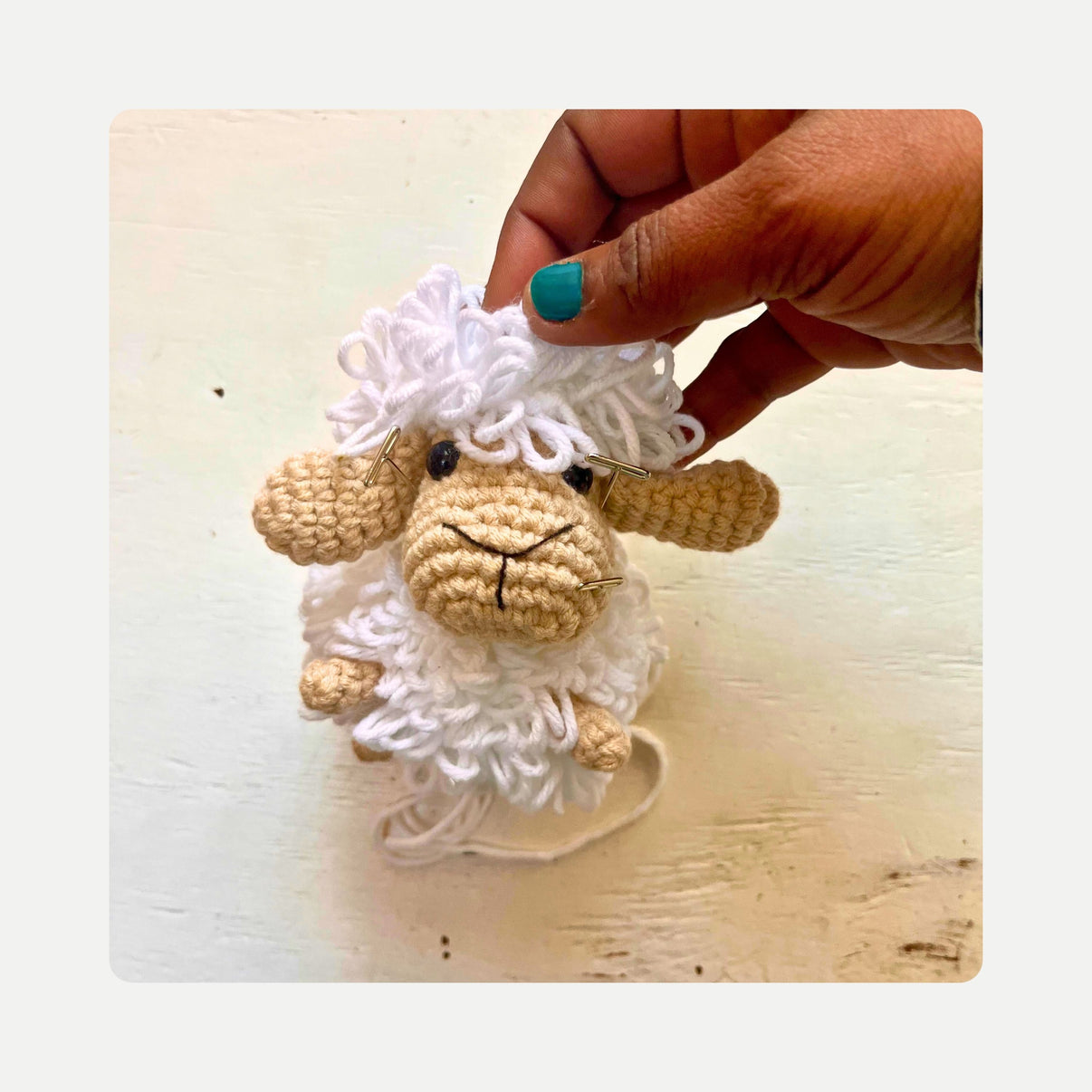 Fluff Ewe & Fluff Ewe2 Crochet Pattern – 3 Stitches