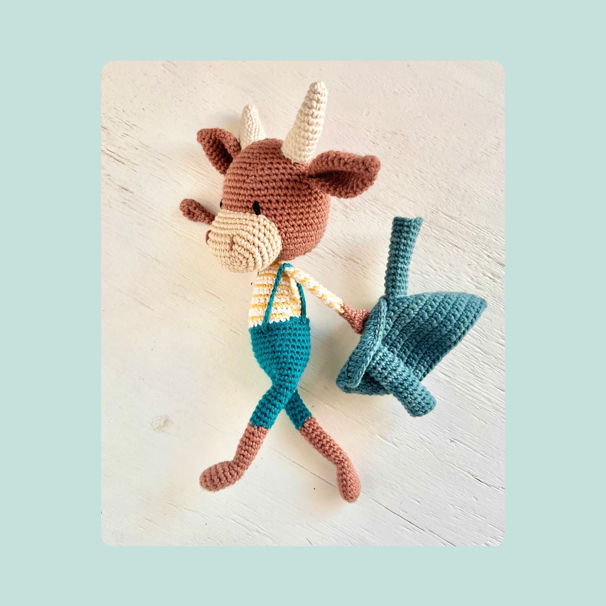 Bull Crochet Pattern – 3 Stitches
